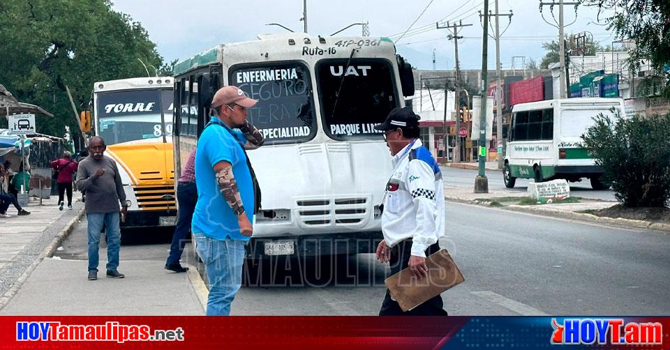 Hoy Tamaulipas - Tamaulipas No habra mas paros del transporte publico en Ciudad Victoria
