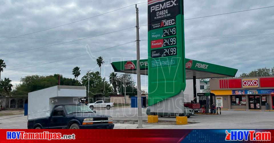 Hoy Tamaulipas - Tamaulipas Solo centavos de diferencia tiene el precio de las gasolinas en San ...