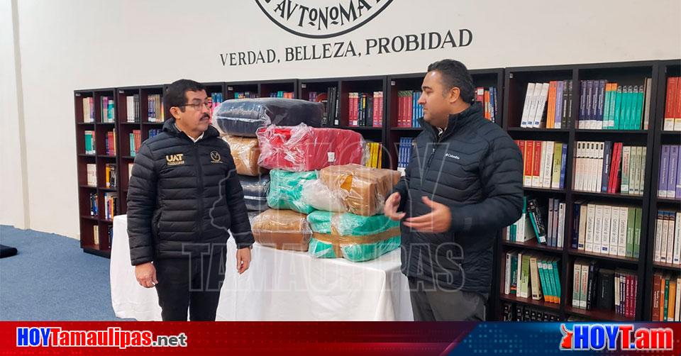 Hoy Tamaulipas - Universidad en Tamaulipas Rector Damaso Anaya supervisa obras de la UAT en ...