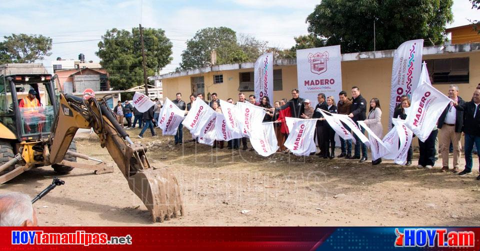 Hoy Tamaulipas - Tamaulipas Erasmo cumple compromisos inicia mas obras pavimentacion