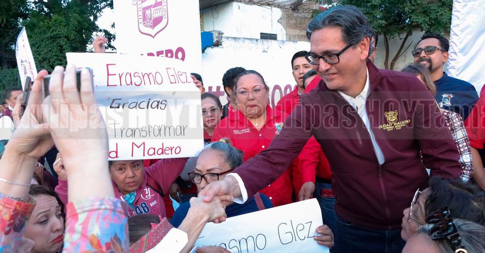 Hoy Tamaulipas - Tamaulipas Erasmo Gonzalez dio banderazo a obra Â ...