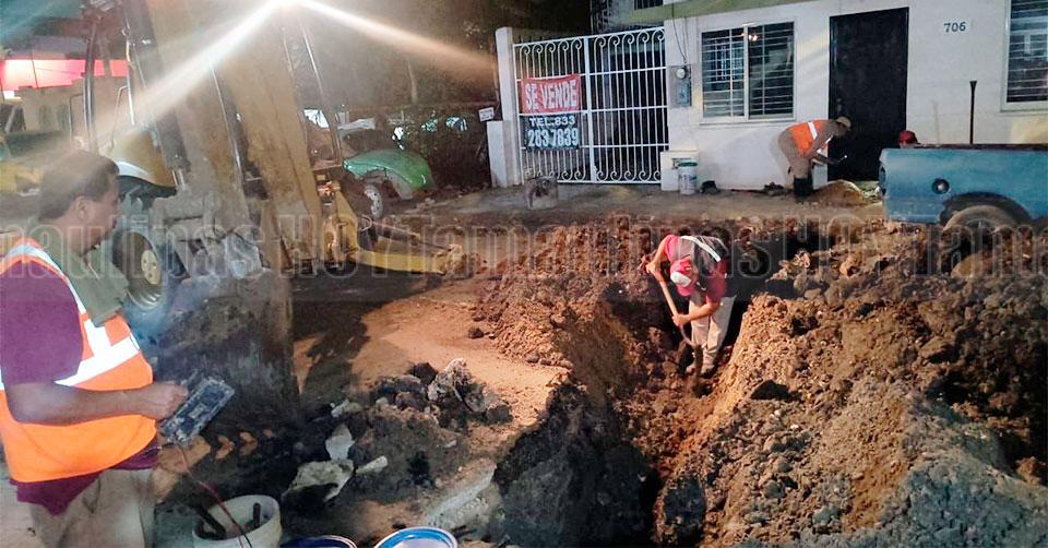 Hoy Tamaulipas - Tamaulipas COMAPA Sur atiende con prontitud reportes ...