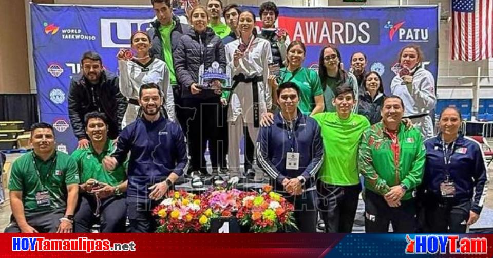 Hoy Tamaulipas - Taekwondoines suman siete medallas en Abierto de Estados Unidos en Reno Nevada