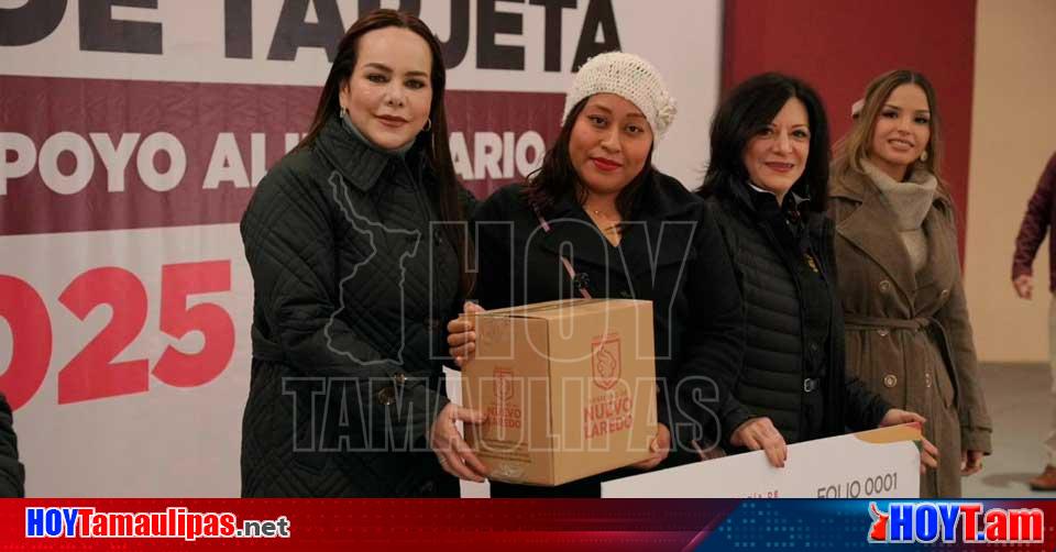 Hoy Tamaulipas - Encabeza alcaldesa Carmen Lilia Canturosas entrega de apoyo alimentario a mas ...
