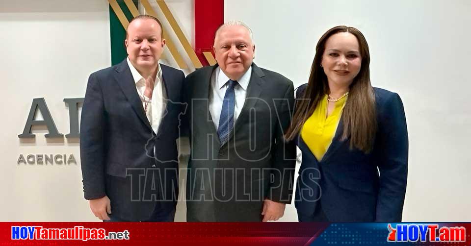 Hoy Tamaulipas - Se reune Carmen Lilia con titular nacional de aduanas para fortalecer comercio ...