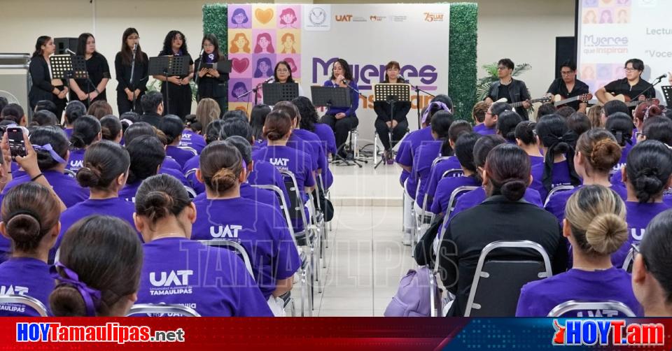 Hoy Tamaulipas - La UAT ofrecio a sus universitarias el recital Â“Voces VioletaÂ”