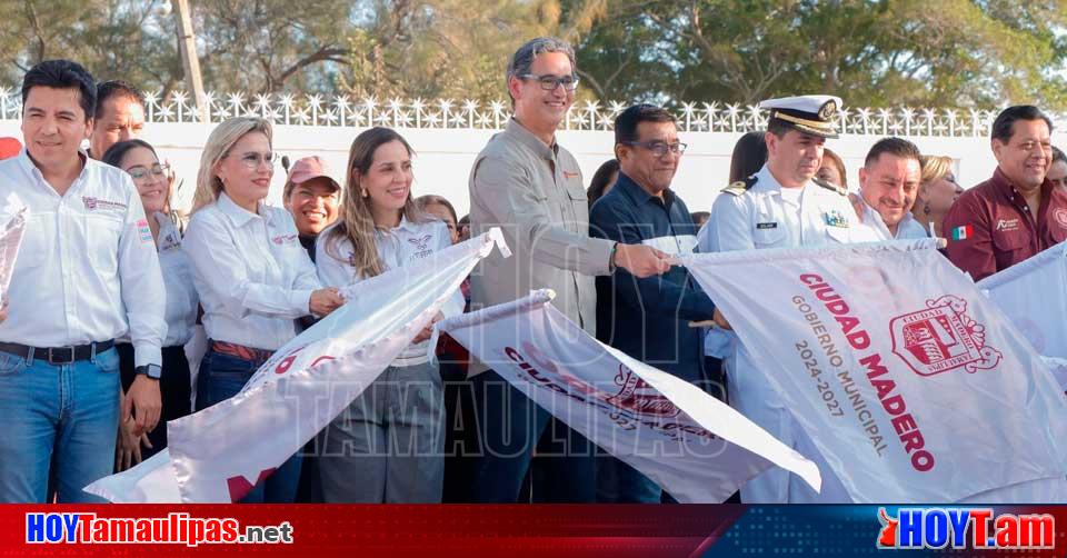 Hoy Tamaulipas - Arranca en Madero primera obra de inversion publica 2025 Erasmo Gonzalez