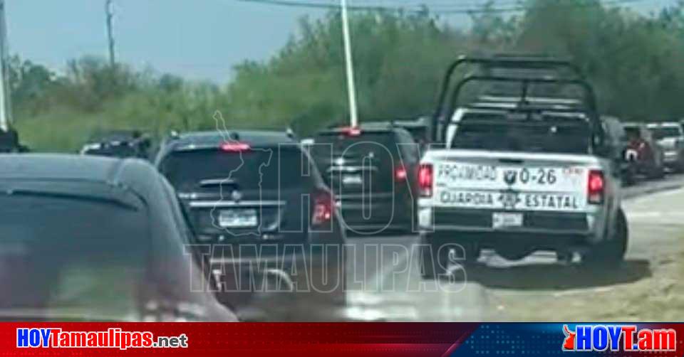 Hoy Tamaulipas - Tamaulipas Guardia estatal pone orden en la fila para cruzar de Reynosa a ...