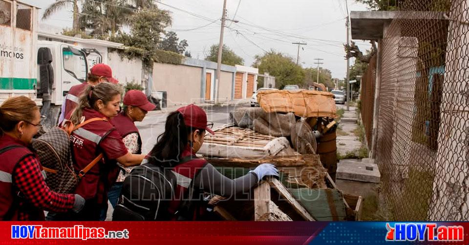 Hoy Tamaulipas - Tamaulipas Refuerzan acciones contra el dengue con jornada de descacharrizacion ...