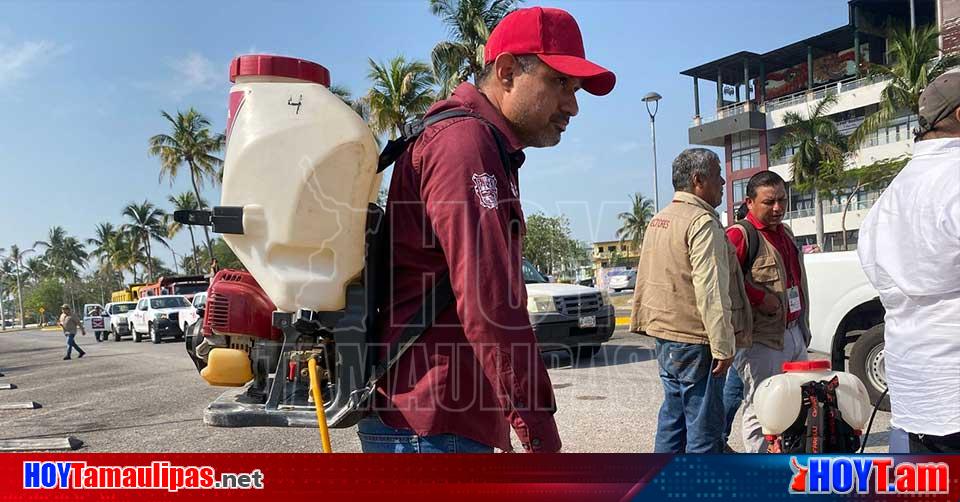 Hoy Tamaulipas - Tamaulipas Refuerzan en Tampico campania contra el mosquito transmisor del dengue