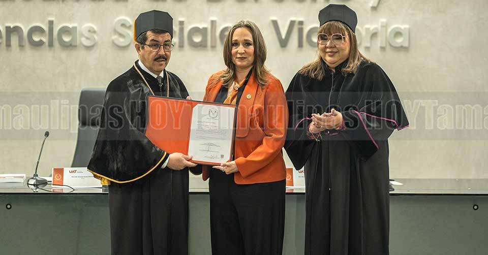 Hoy Tamaulipas - Universidad en Tamaulipas Recibe Isolda Rendon ...