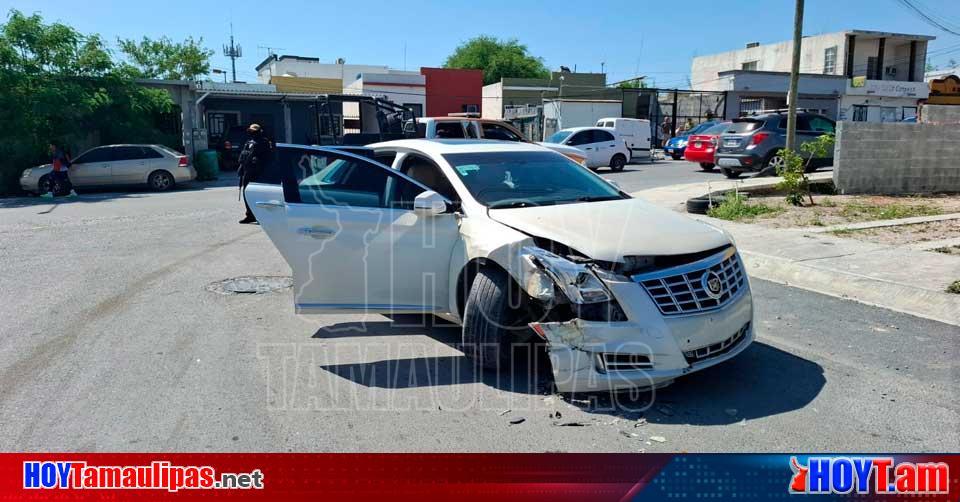 Hoy Tamaulipas - SDR en Tamaulipas Persecucion en Reynosa deja un Cadillac asegurado y 20 ...