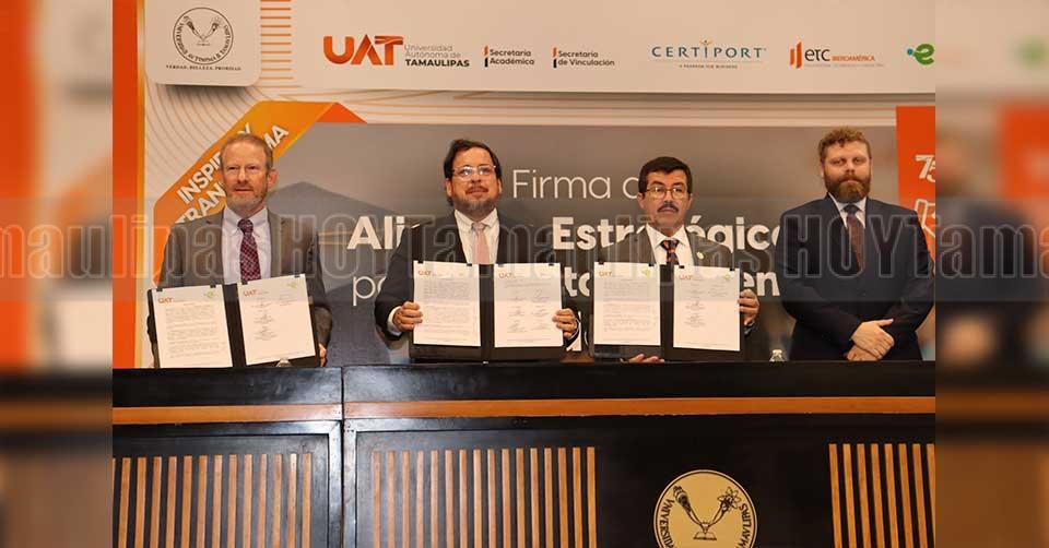 Hoy Tamaulipas - Universidad en Tamaulipas Rector de la UAT formaliza ...