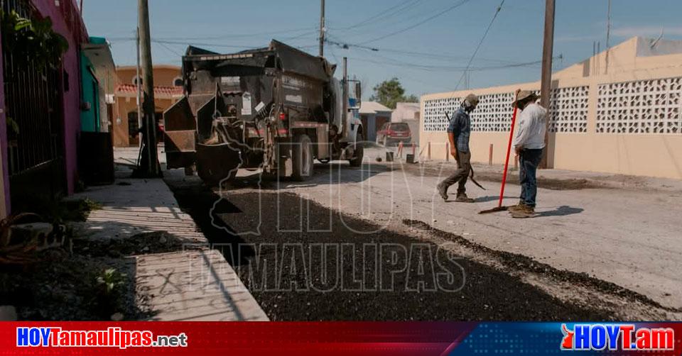 Hoy Tamaulipas - Tamaulipas Cuadrillas de Â‘Calle a CalleÂ’ trabajan en la colonia Fundadores en ...