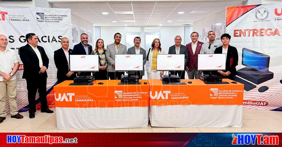 Hoy Tamaulipas - Universidad en Tamaulipas Entrega rector de la UAT equipamiento a ...