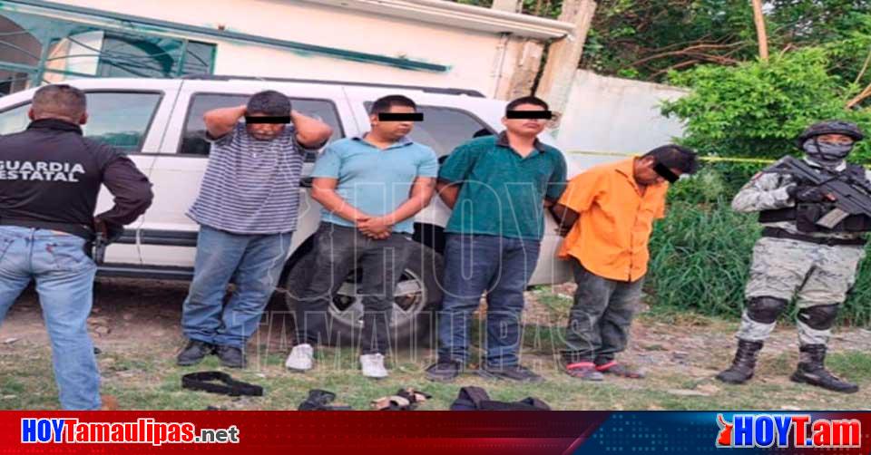 Hoy Tamaulipas - Tamaulipas Detienen a cuatro presuntos criminales y aseguran arsenal en Tamaulipas