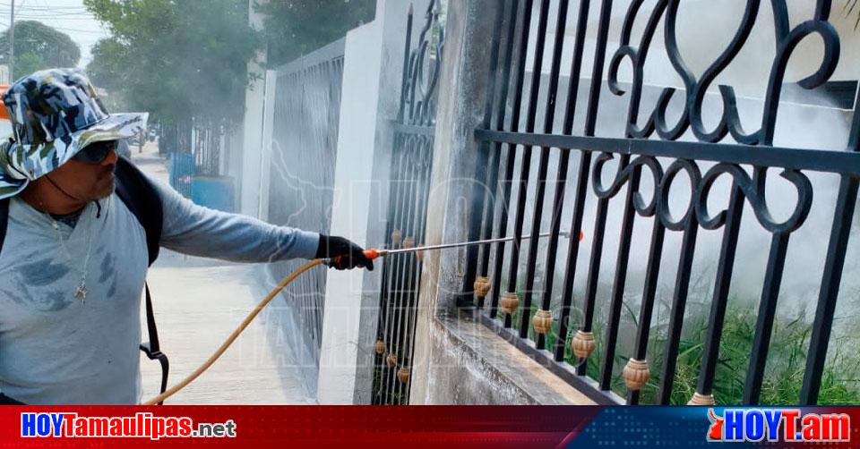 Hoy Tamaulipas - Tamaulipas Se intensifican las acciones contra el dengue en Madero