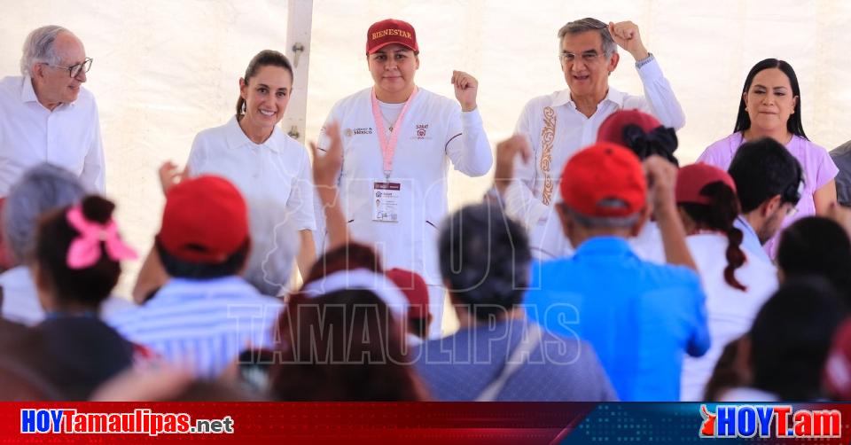 Hoy Tamaulipas - Claudia Sheinbaum pone en marcha en Tamaulipas Salud Casa por Casa y reconoce ...