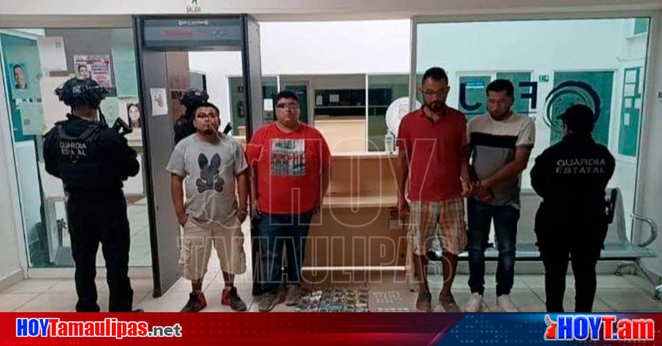 Hoy Tamaulipas - Detienen a cuatro sujetos armados en operativo conjunto en Reynosa