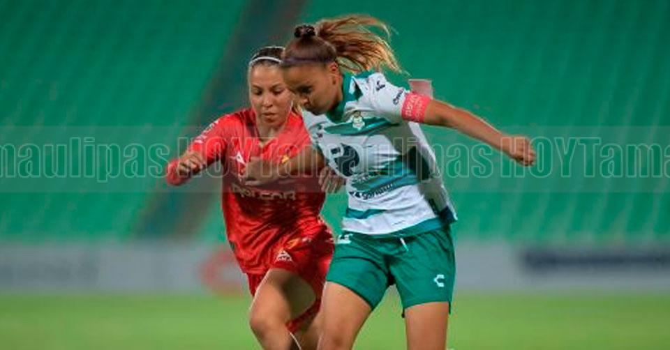 Hoy Tamaulipas - Deportes Necaxa Femenil vence a Santos y consigue su ...