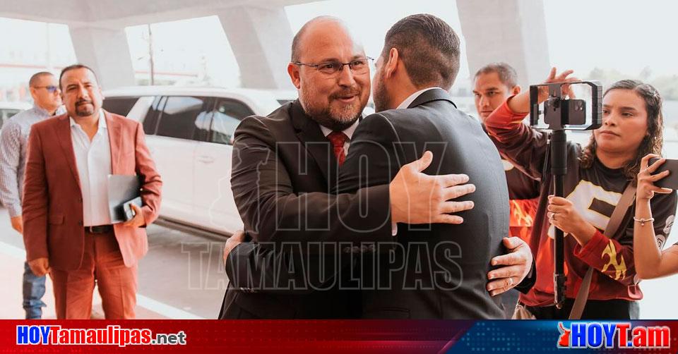 Hoy Tamaulipas - Tamaulipas Secretario de Gobierno reconoce trabajo y cercania del alcalde de ...