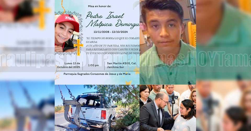 Hoy Tamaulipas - Tamaulipas A un anio del asesinato de Pedro Israel su madre convoca misa y ...