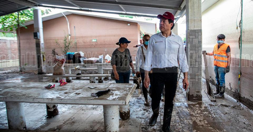 Hoy Tamaulipas - Supervisan escuelas daniadas en SLP y Veracruz Mario ...