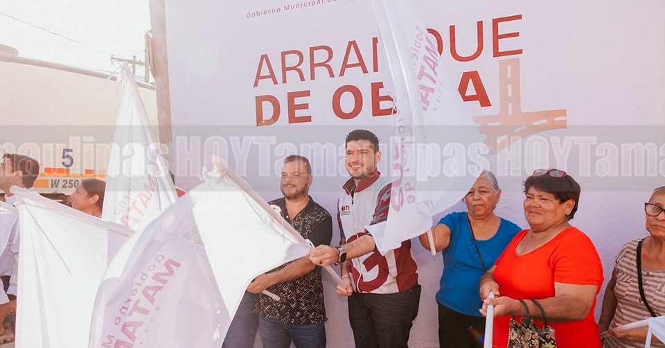 Hoy Tamaulipas - Tamaulipas Alcalde Beto Granados da arranque a obra de ...