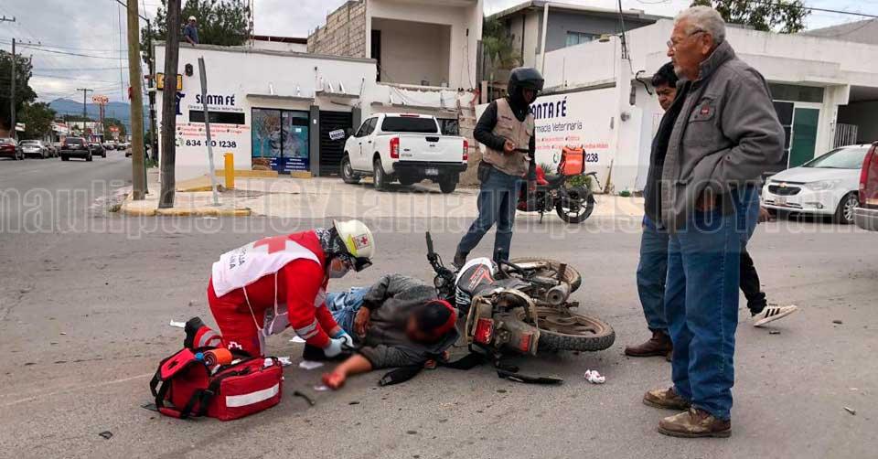 Hoy Tamaulipas - Tamaulipas Adulto mayor provoca accidente en el 19 ...
