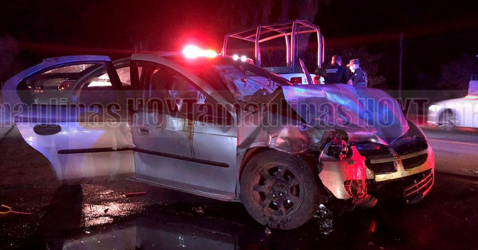 Hoy Tamaulipas - Tamaulipas Cinco lesionados deja encontronazo en la ...