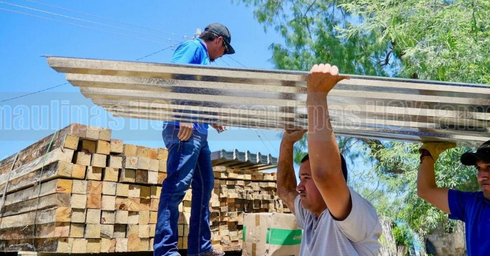 Hoy Tamaulipas - Atienden emergencia por tormenta en Tula