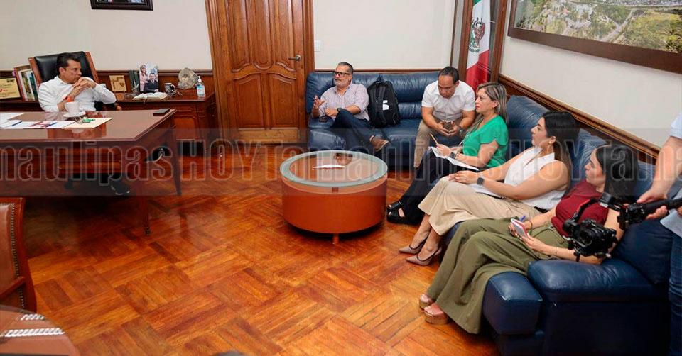 Hoy Tamaulipas - Tamaulipas Lalo Gattas evalua y refuerza estrategia de ...