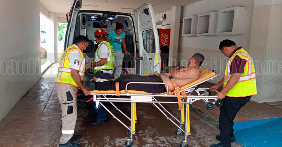Hoy Tamaulipas - Accidente en Tamaulipas Explosion de llanta termina en ...