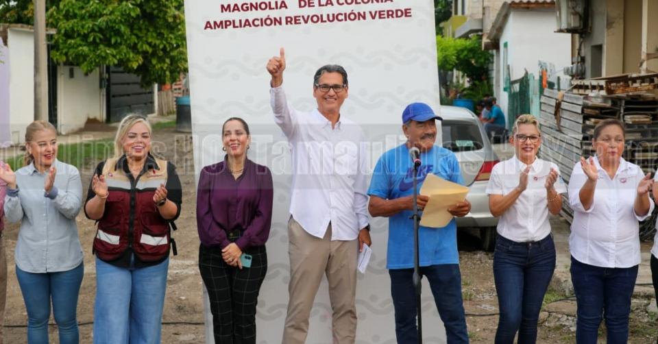Hoy Tamaulipas - Erasmo Gonzalez pone en marcha una obra mas de ...