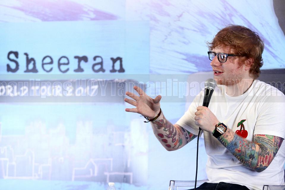 Hoy Tamaulipas - Emociona a Ed Sheeran presentarse por vez primera ante ...