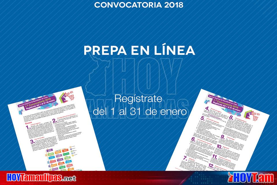 Hoy Tamaulipas - SEP invita a cursar Prepa en Linea 2018 Hoy Tamaulipas - SEP invita a cursar Prepa en Linea 2018