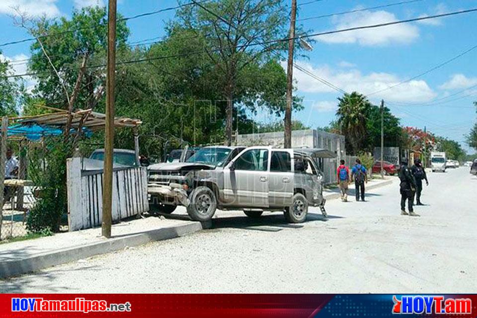 Hoy Tamaulipas - Cinco heridos al chocar sujetos armados en Reynosa