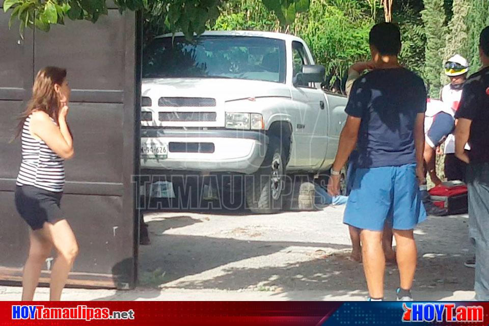 Hoy Tamaulipas Hombre Muere Aplastado Por Su Propia Camioneta En