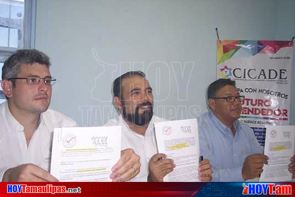 Hoy Tamaulipas - Firman convenio de colaboracion en Reynosa