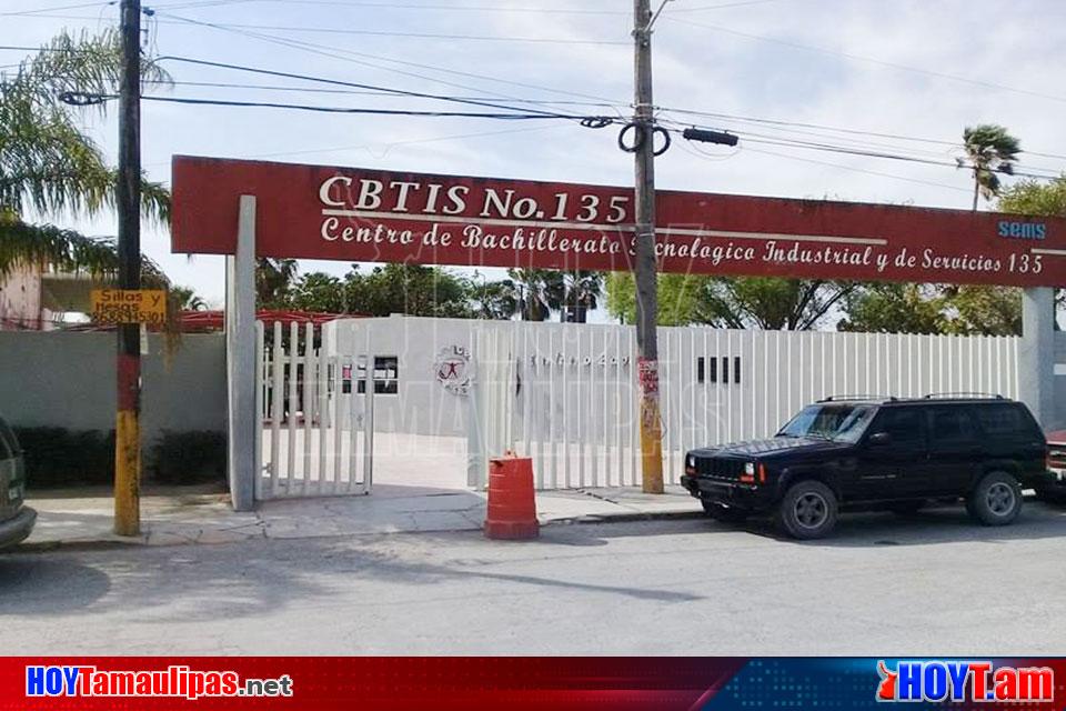 Hoy Tamaulipas - Colocan camaras de seguridad en el CBTis 135 de Matamoros