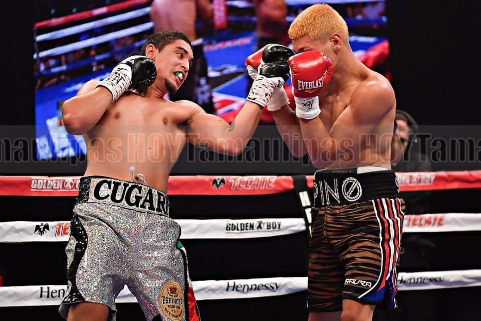 Hoy Tamaulipas - Logra la victoria Raul Curiel ante el boricua Ryan Pino