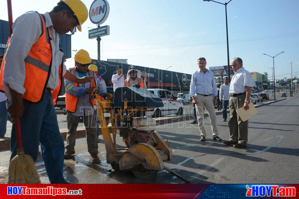 Hoy Tamaulipas - Pone en marcha Chucho Nader programa intensivo de bacheo