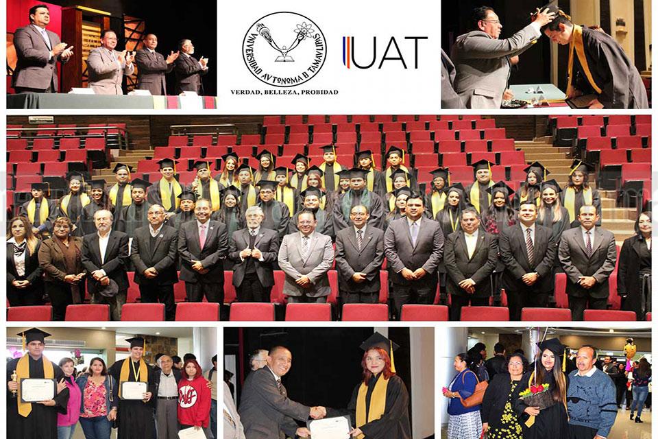 Hoy Tamaulipas - Gradua UAT a egresados de arquitectura y disenio grafico