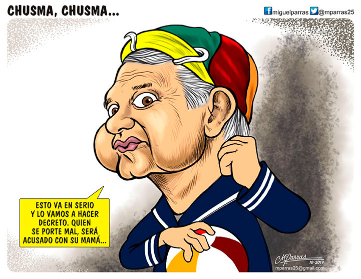 Hoy Tamaulipas - Cartones: Chusma, chusma...