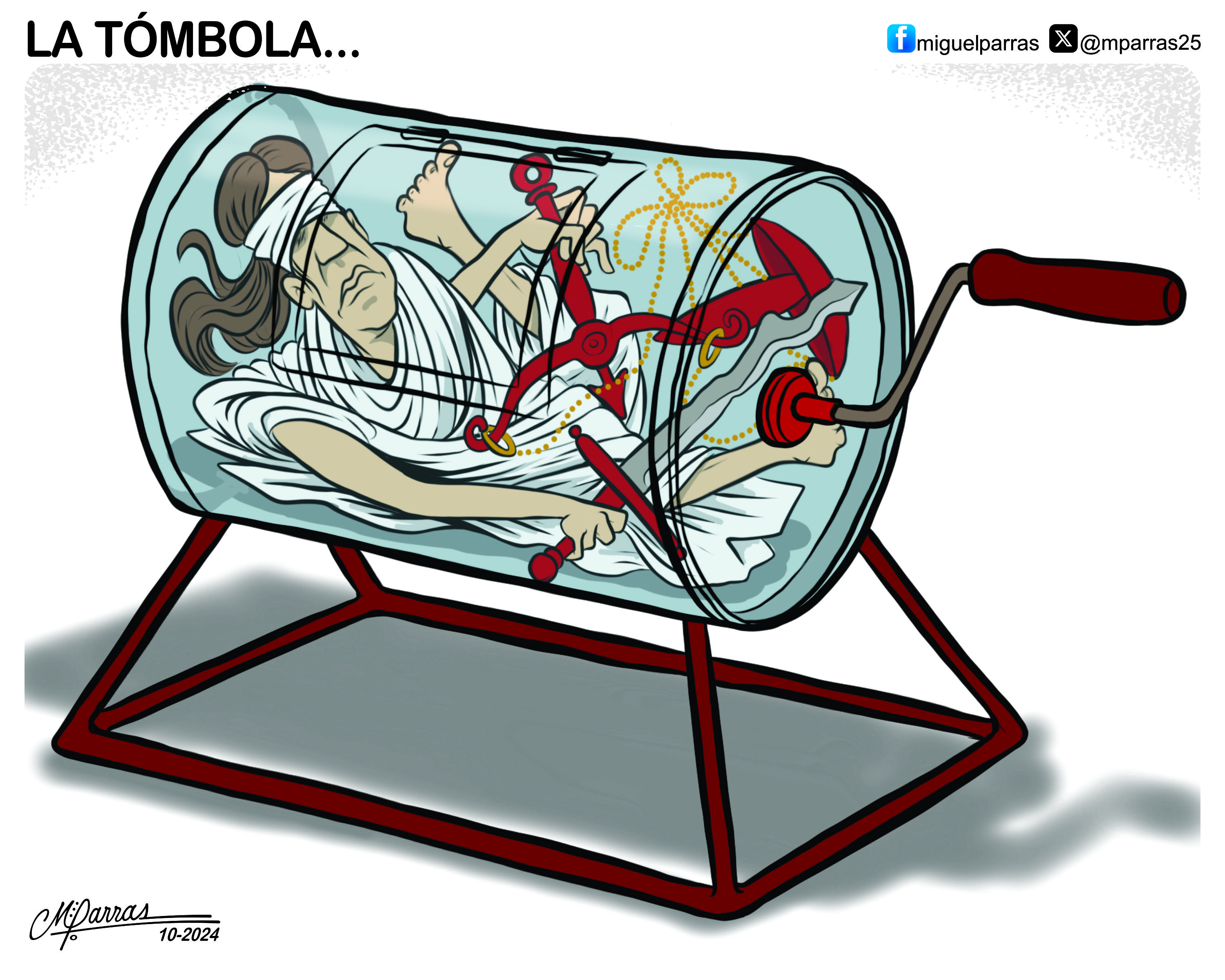 Hoy Tamaulipas - Cartones: La tómbola...