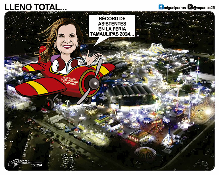 Hoy Tamaulipas - Cartones: Lleno total...