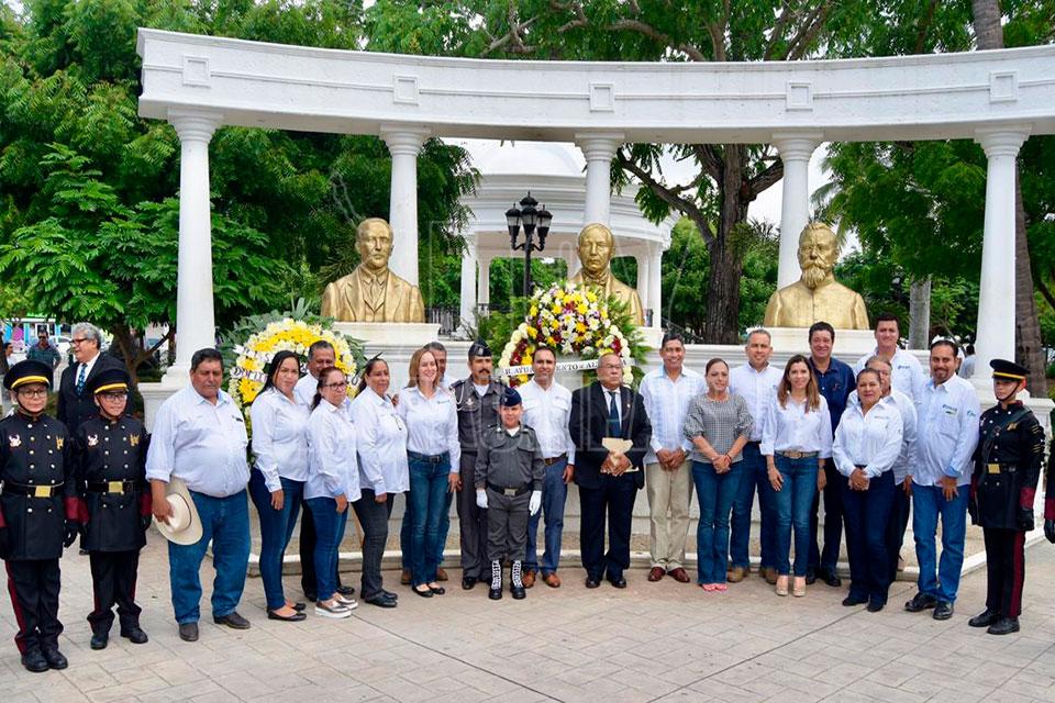 Hoy Tamaulipas - Ayuntamiento de Altamira conmemora aniversario luctuoso de Benito Juarez Garcia