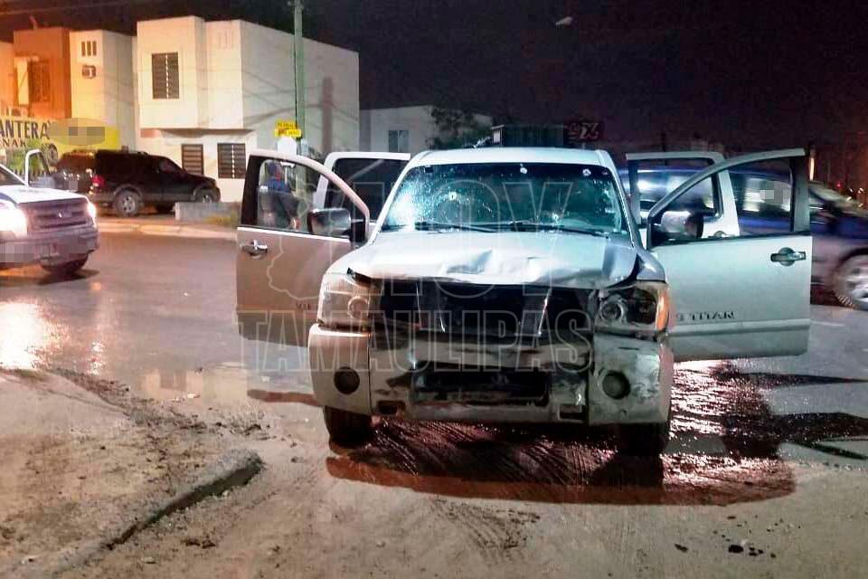 Hoy Tamaulipas - Enfrentamiento en Reynosa deja un muerto y dos policias heridos