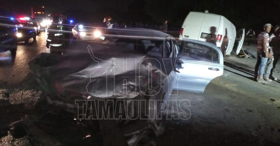 Hoy Tamaulipas - Tamaulipas Encontronazo dejo un muerto en la carretera Reynosa-San Fernando