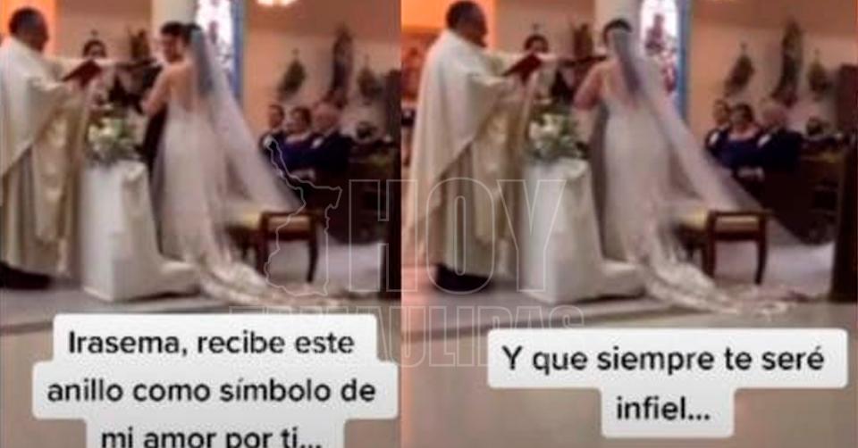 Hoy Tamaulipas - Nacional Â“Siempre te sere infielÂ” lo traicionan los nervios en plena boda y ...